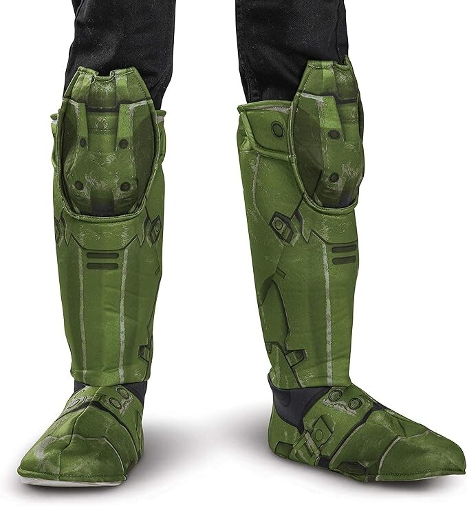 Halo Infinite Master Chief Boots Covers Child Sized G… - Gem