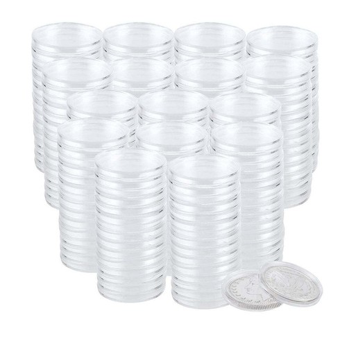 100x Coin Capsule Australian Two Dollar Coins Holder 21mm Round Clear ...