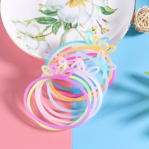 2 Pcs Glowing Hair Ties Ornaments Daschund Gifts for Women Elasticity ...