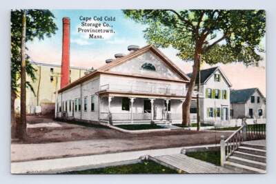 Cape Cod Cold Storage Co. PROVINCETOWN Massachusetts Antique Postcard ...