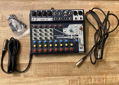 Soundcraft NOTEPAD-12FX 12-Channel Compact Analog Mixer W/ USB Lexicon ...