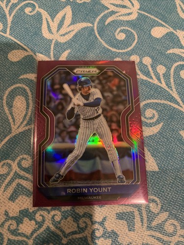 2021 Panini Prizm #156 Robin Yount Purple Prizm | eBay