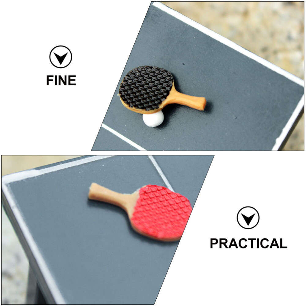 Table Tennis Photography Props kids pretend play toys Kids Sports Toy ...