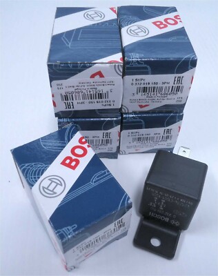 (5PK) BOSCH 0332019150 MINI RELAY 30A 12V 5 PIN N/O | eBay Australia