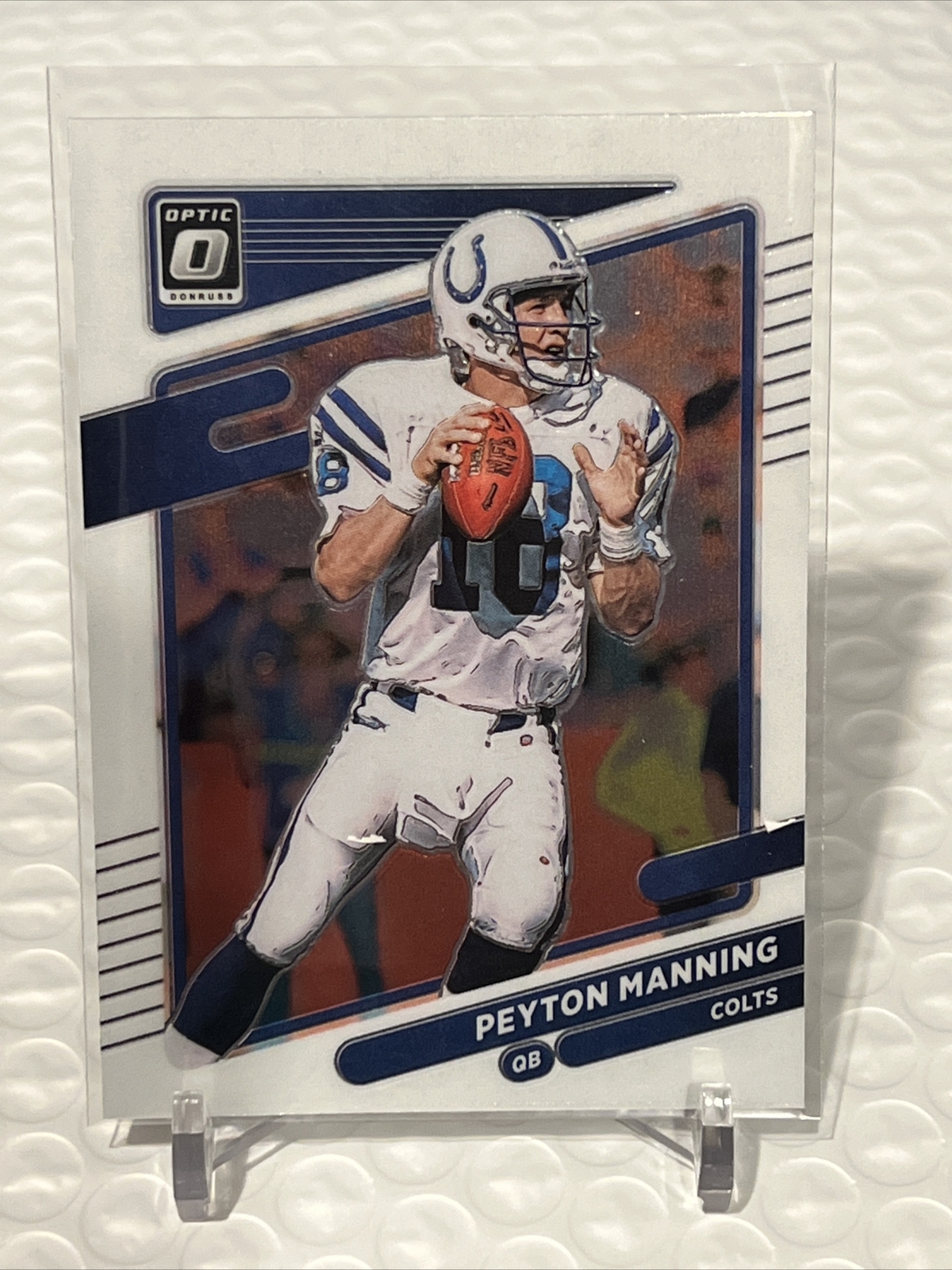 PAYTON MANNING 2021 Panini DONRUSS OPTIC Base Card #113 Indianapolis ...