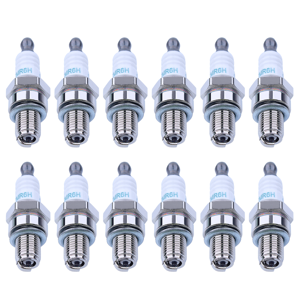 12 PCS CMR6H Spark Plug For NGK 3365 For Stihl FS90 FS100 FS110 HL90 ...