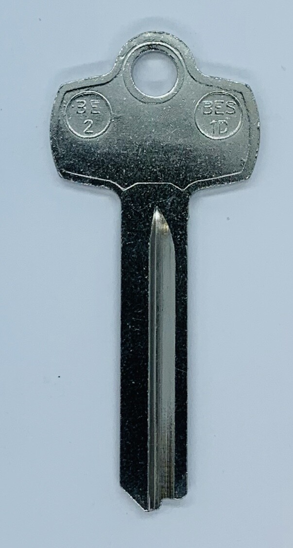 Lots of 5/10 Nickel Plated Key Blanks 1A1A1 A1114A BE2 BES-1D for Best ...