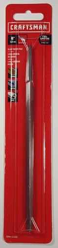 Craftsman 6" 162 mm Slim Taper File Wood Metal PVC Full Lifetime ...