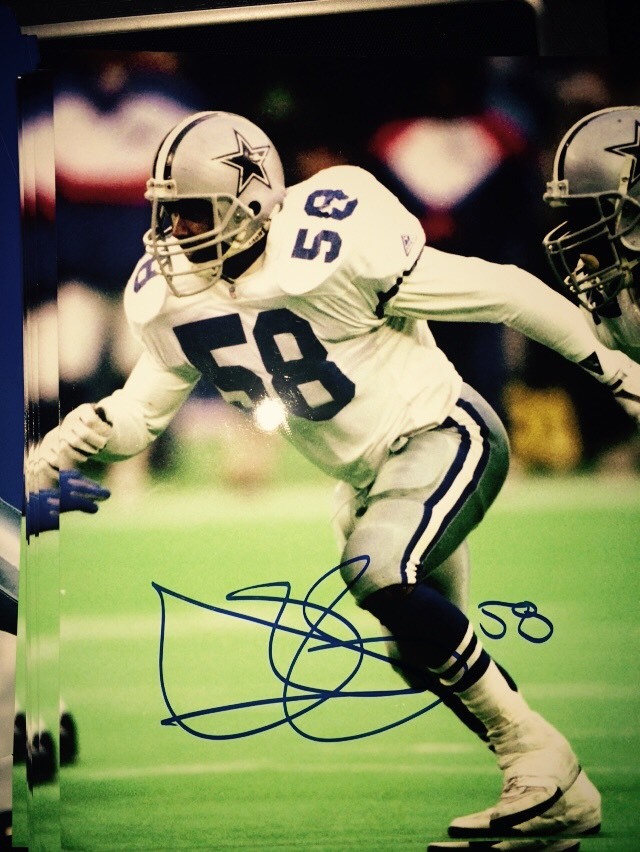 Dixon Edwards AUTOGRAPHED DaLlas Cowboys 8x10 Photo Holo | eBay