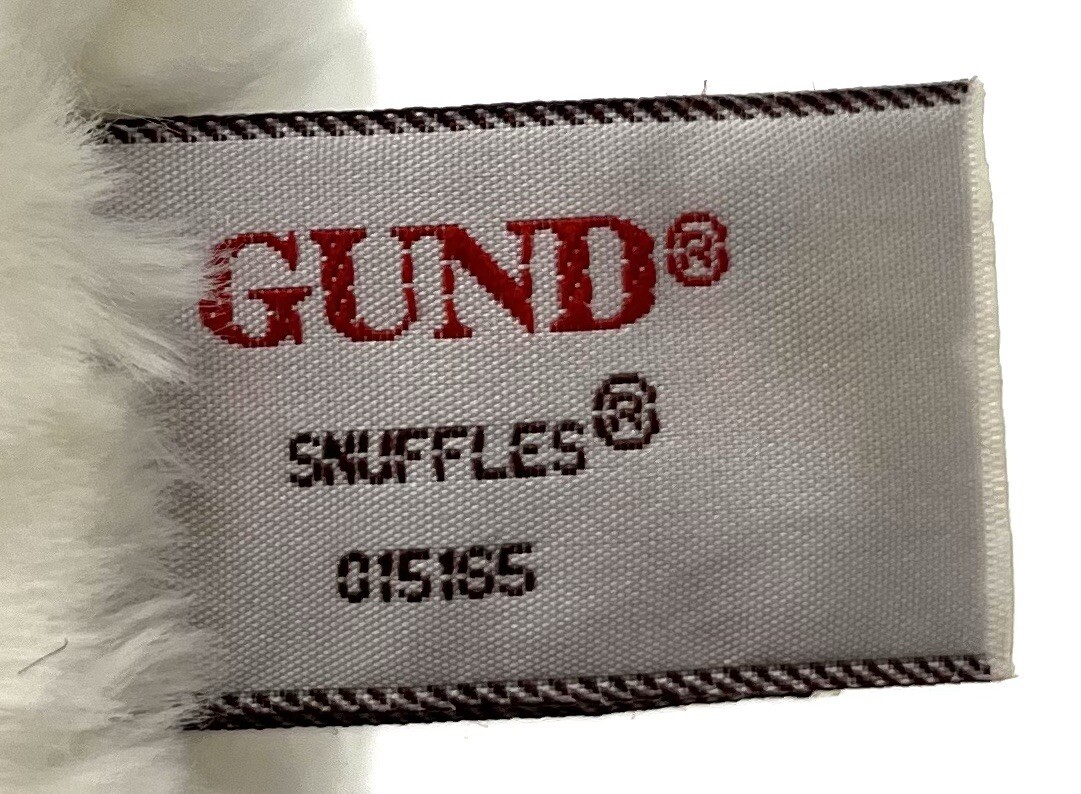 GUND “Snuffles” the White Bear Plush Toy 015165 | eBay
