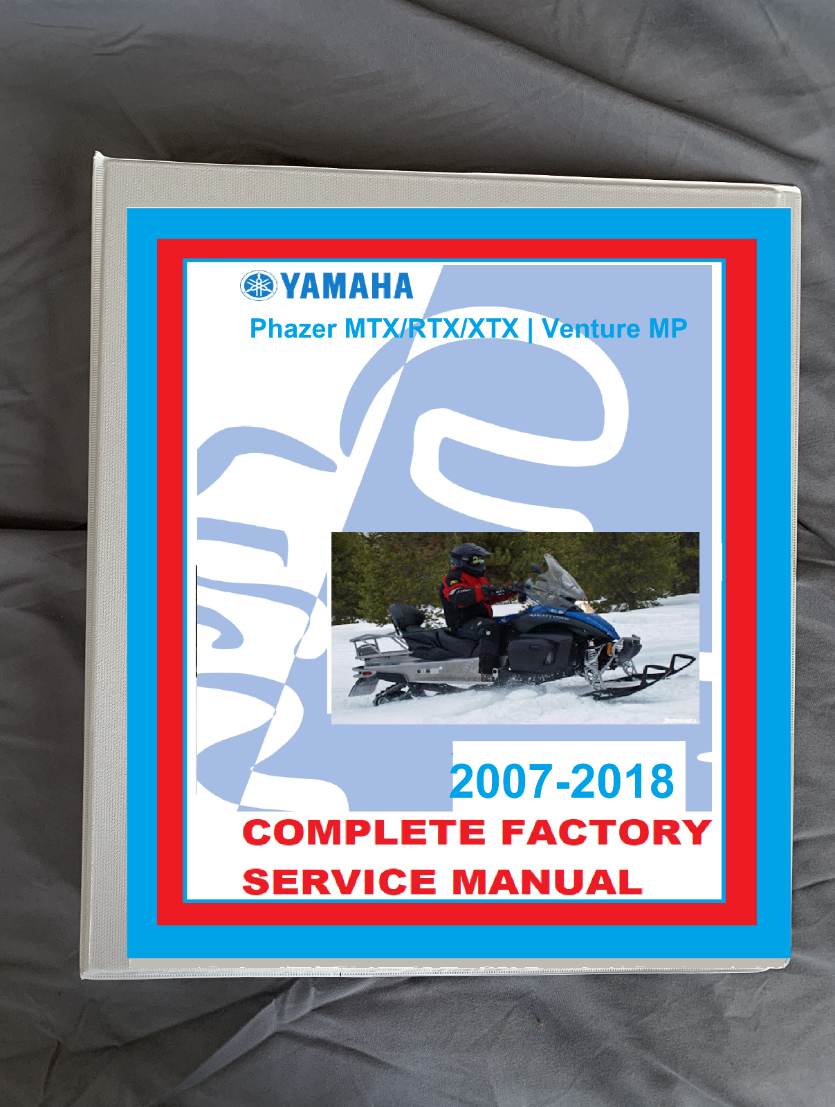2008 Yamaha Phazer MTX RTX XTX Venture MP snowmobile service manual ...