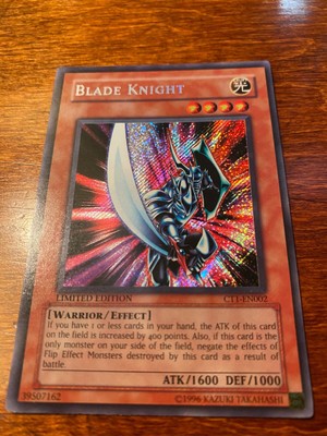Blade Knight Limited Edition Rare Near Mint Fresh CT1-EN002 | eBay