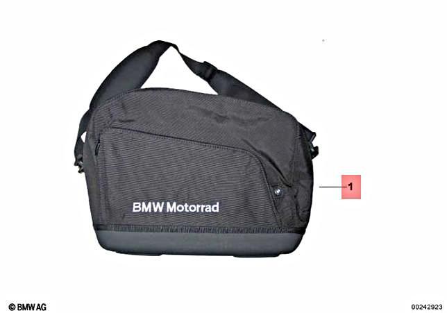 Genuine BMW Inner Pannier Bag Left K1600GT (17-19) / R1200RT/R1250RT ...