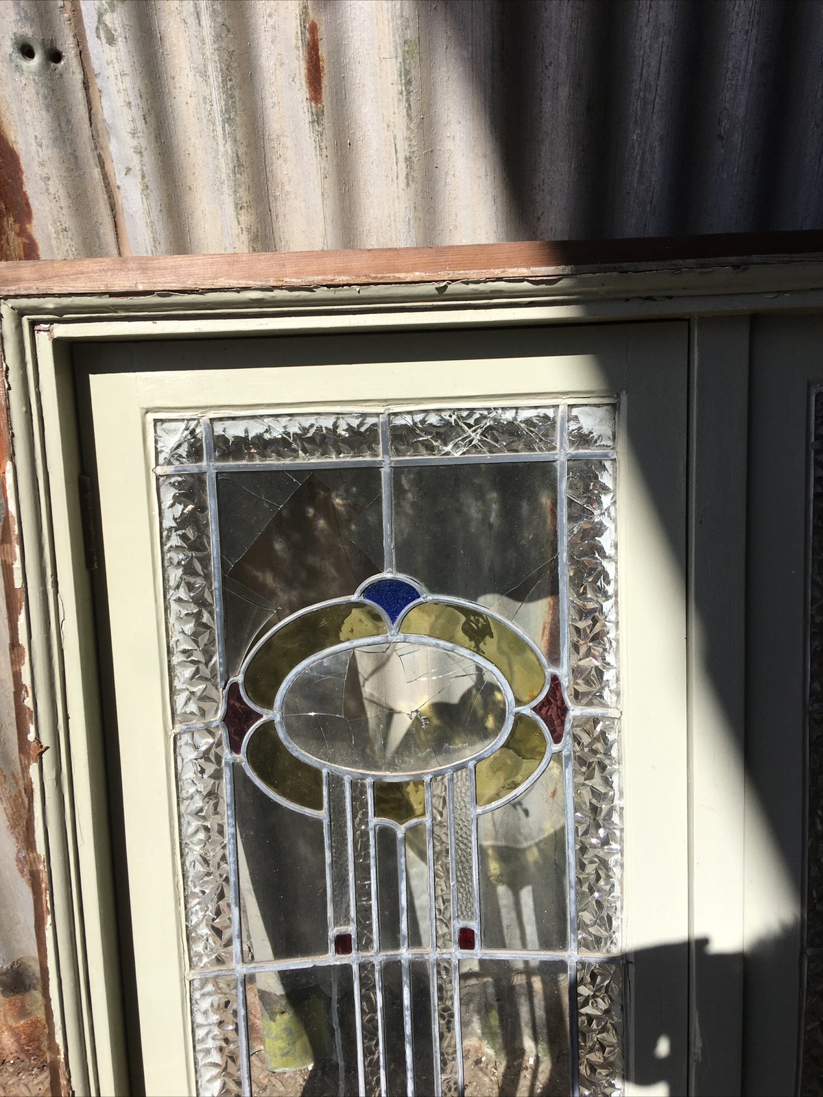 Timber Triple Casement Leadlight Window - 1700w X 1245h X 110d | eBay