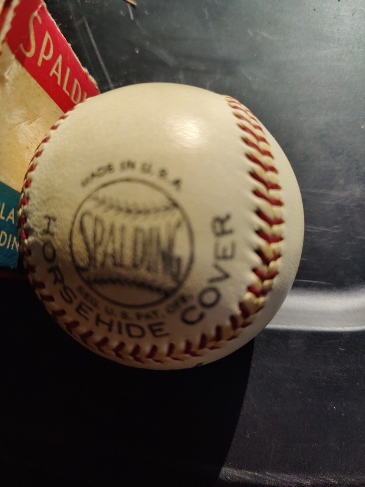 Vtg A G. Spalding & Bros Est 1876 Official League Ball & Cardboard Box ...