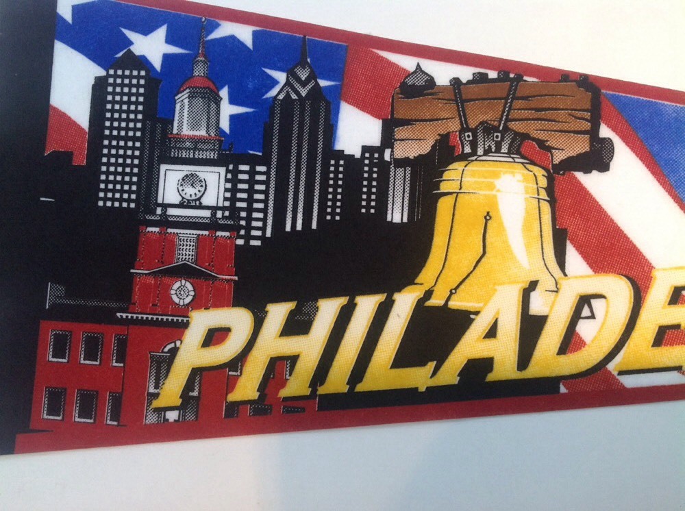 Pennant Vintage Souvenir Philadelphia, Washington D.C Lot 2, Pariotic ...