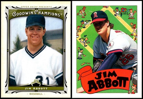 Topps Kids Jim Abbott (2) Card Lot - EXCLUSIVE OFFER – ACT QUICK! | eBay