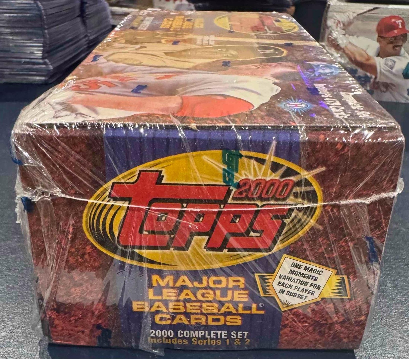 2000 TOPPS BASEBALL COMPLETE FACTORY SEALED SET 478 CARDS MLB SERIES 1 ...