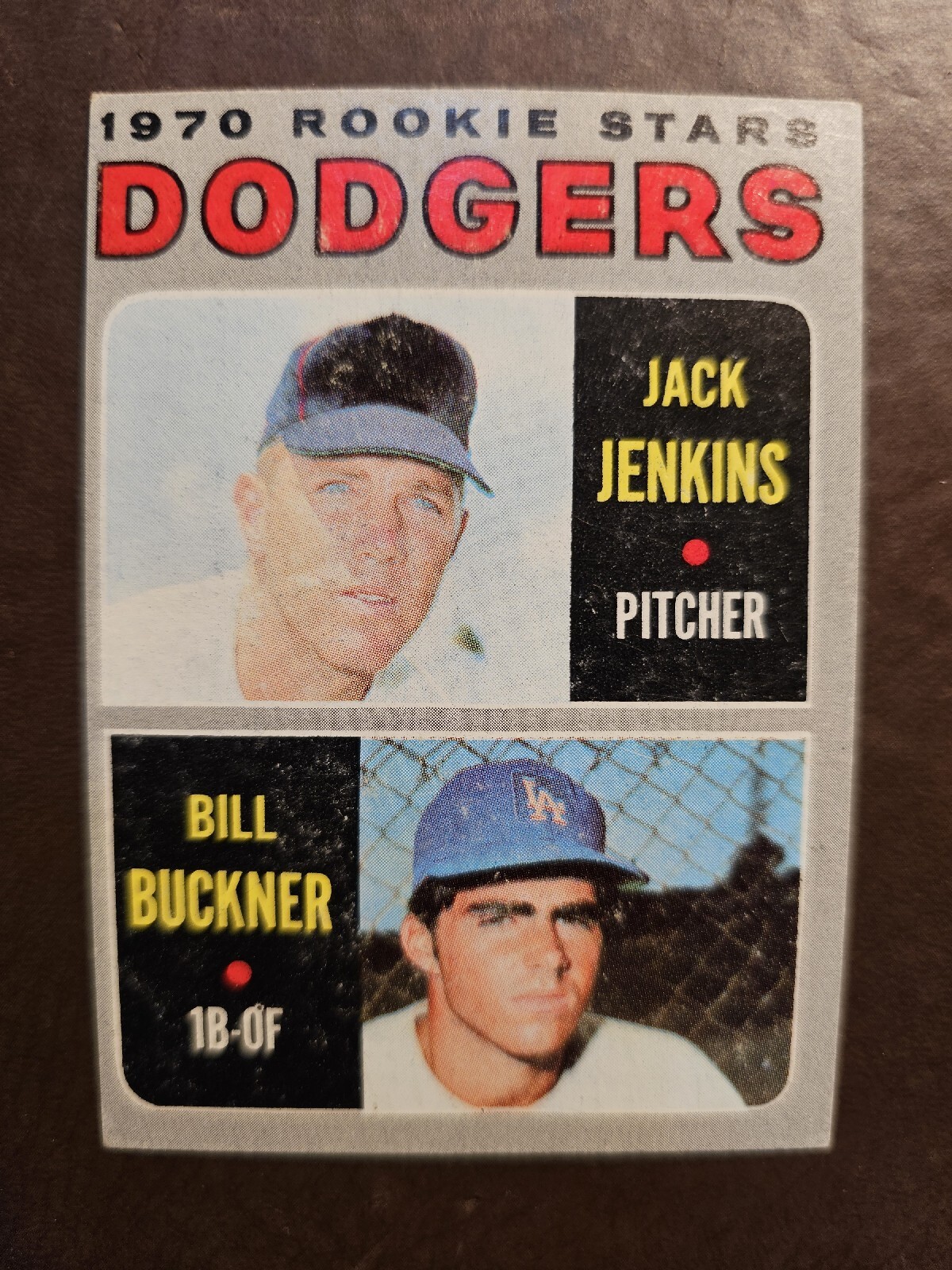 1970 Topps Rookie Stars #286 Bill Buckner, Jack Jenkins (RC) | eBay