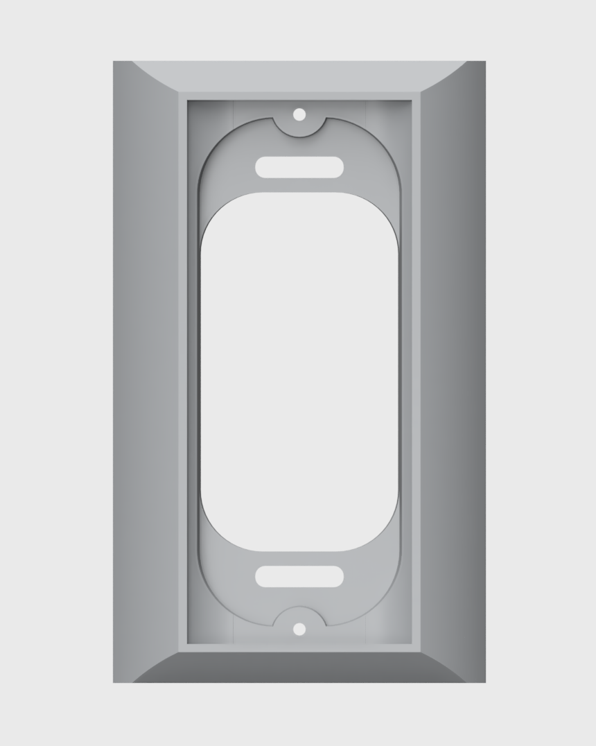 Ring PRO 2 video Doorbell 0.5" wall plate spacer. Mounting bracket | eBay