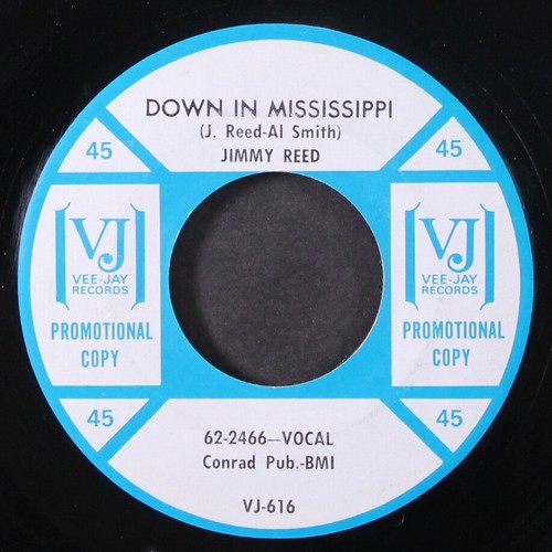 JIMMY REED: down in mississippi / oh john VEE-JAY 7" Single 45 RPM | eBay