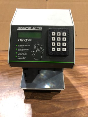Time Clocks - Recognition Systems Handpunch 3000