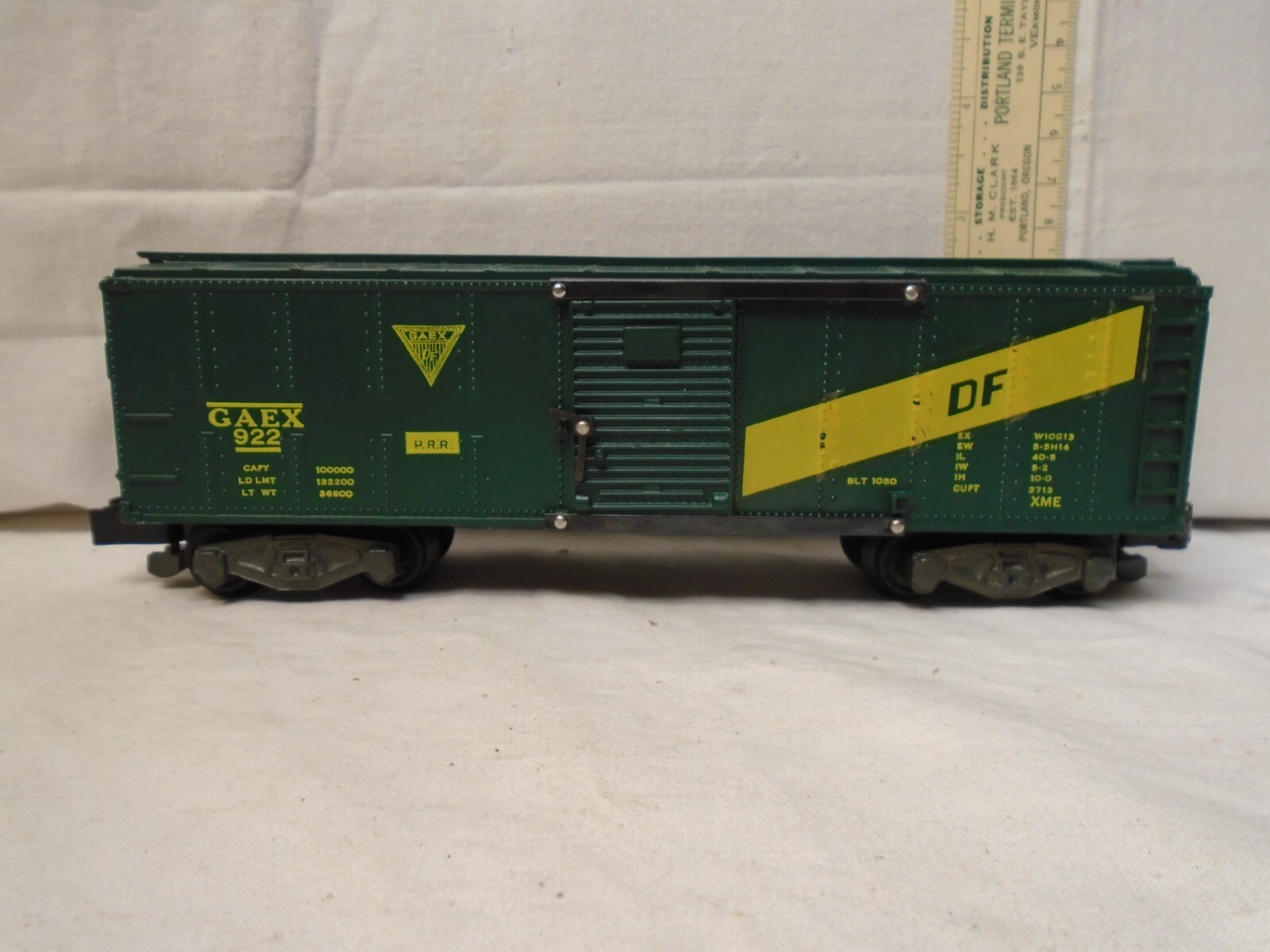 Vintage American Flyer Train 922 GAEX DF Box Car, EX | eBay