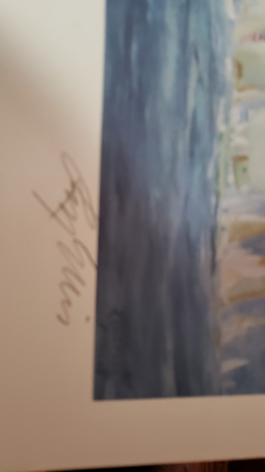 Vintage Painting Watercolor By RAY Ellis It Is Signed & No. Rare Find ...