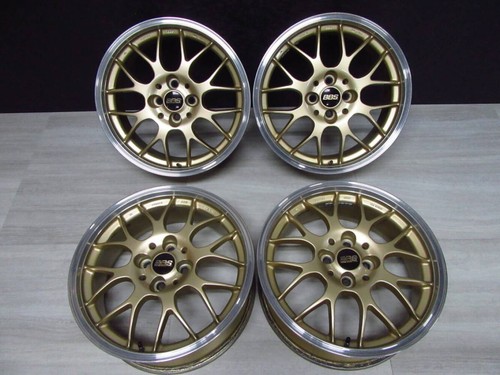 JDM Wheels BBS 17x7 4x100 38 RG712 BMW MINI Set4 QH | eBay
