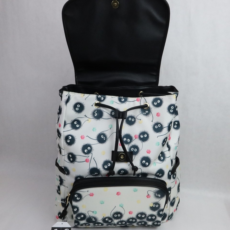 Studio Ghibli Spirited Away Backpack Soot Sprites Charm Slouch ...