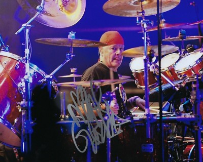 GFA Saxon Band Drummer * NIGEL GLOCKLER * Signed Autographed 8x10 Photo ...