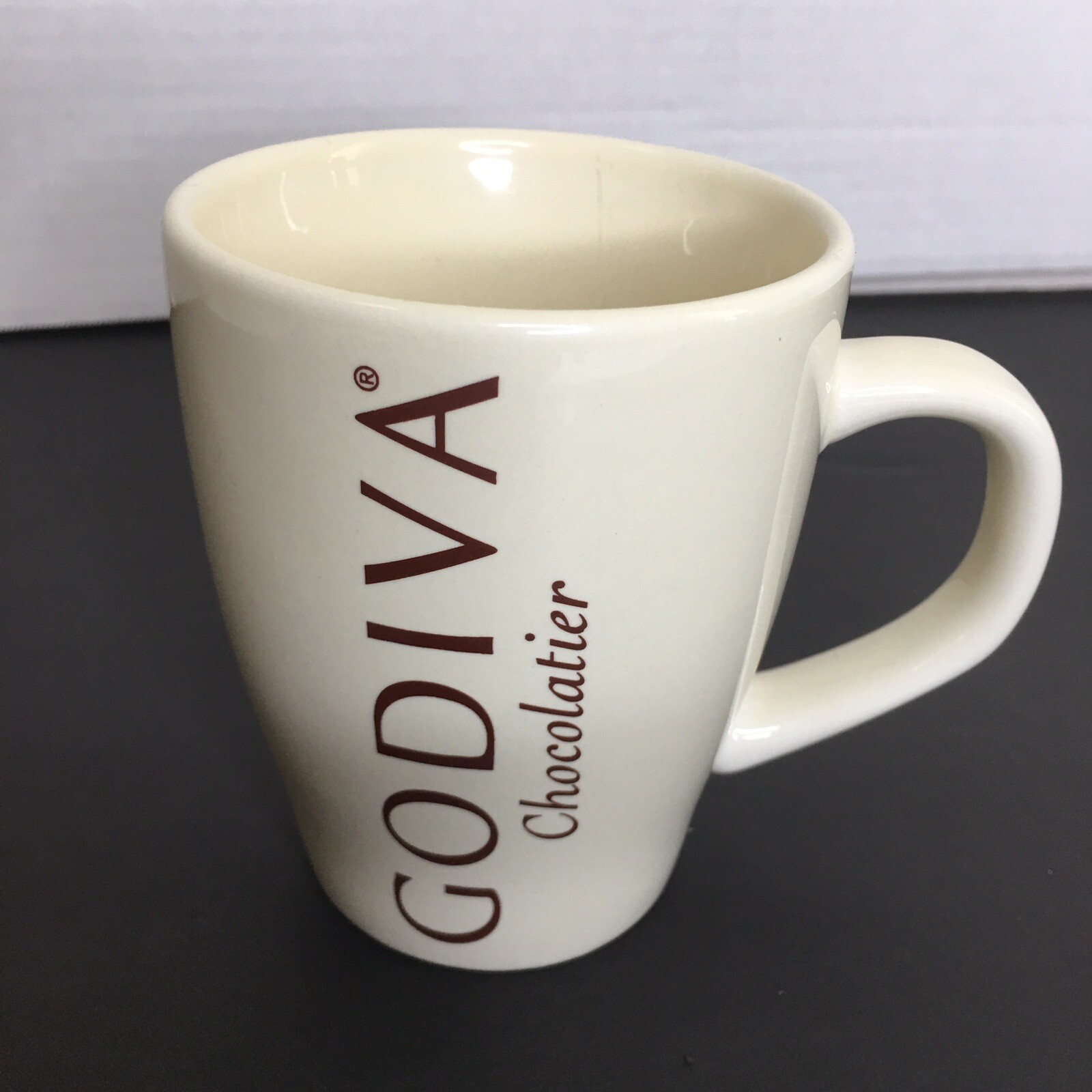 GODIVA Hot Chocolate Mug Chocolatier Coffee Cup 2013 by California ...