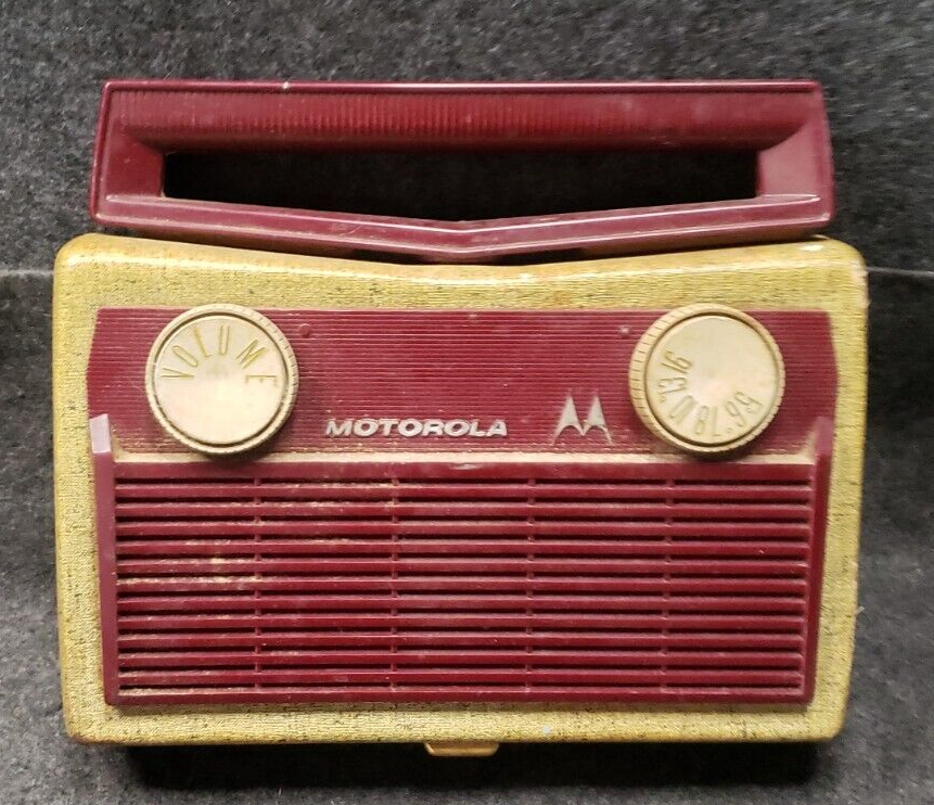 Motorola, Vintage 1957 Portable Radio, Model 5P31A. No Testing (SLF3-1 ...