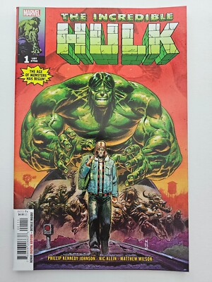 Incredible Hulk #1 Marvel Comics 2023 1st App Charlie Tidwell Cover A ...