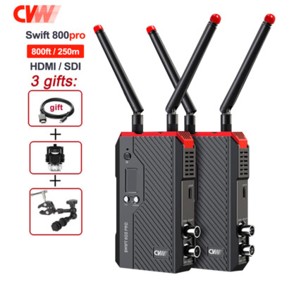 CVW SWIFT 800 pro 800ft Wireless Image Video Dual SDI +HDMI Transmitter ...