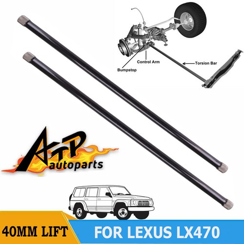 Front HD Torsion Bars for Lexus LX470 UZJ100 4.2L 4.7L 1998 - 2007 ...