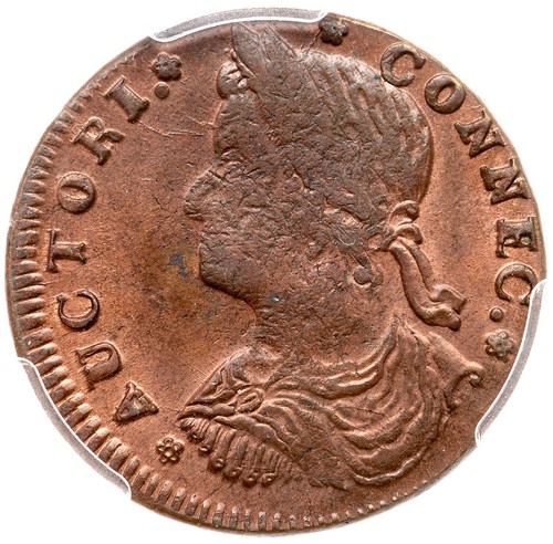 1787 M 32.2-X.1 R-3 PCGS MS 64 RB Finest Known Connecticut Colonial Copper | eBay