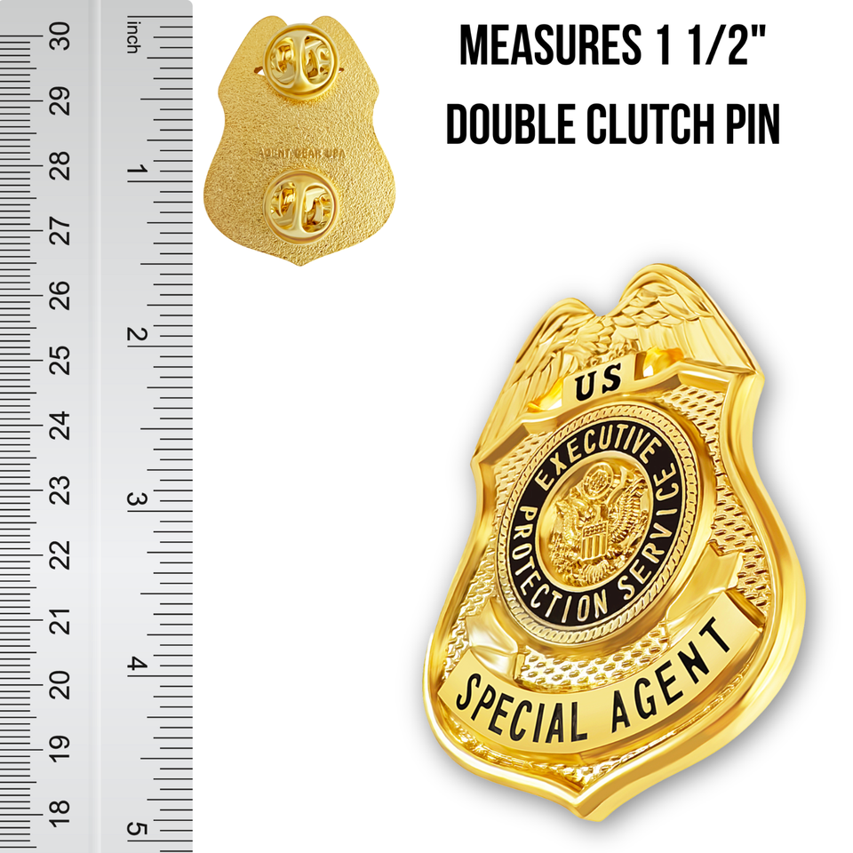 Executive Protection Service Special Agent - Mini Badge Lapel Pin | eBay