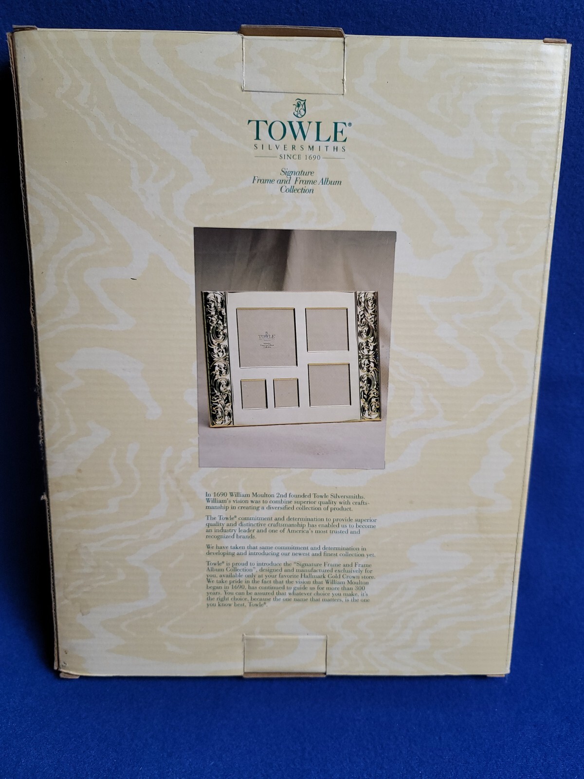 Towle Silversmiths Gold Picture Frame Collage - Freestanding or Hanging ...