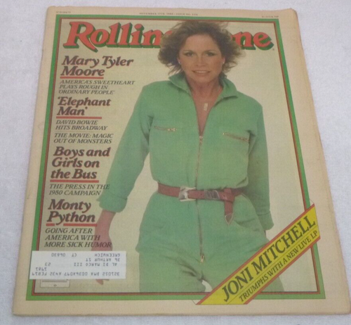 Rolling Stone Magazine November 13, 1980 #330 Mary Tyler Moore, Monty Python | eBay