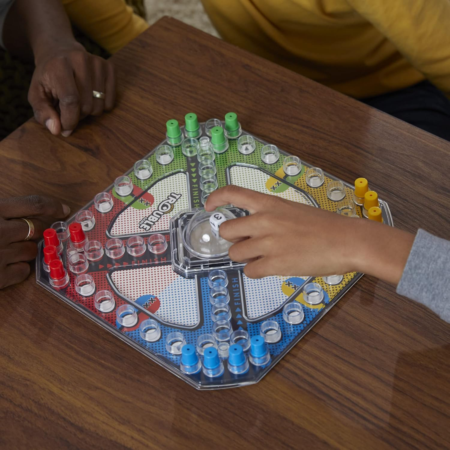 NEW Trouble Board Game Classic Pop-O-Matic Bubble 2-4 Players Age 5 ...