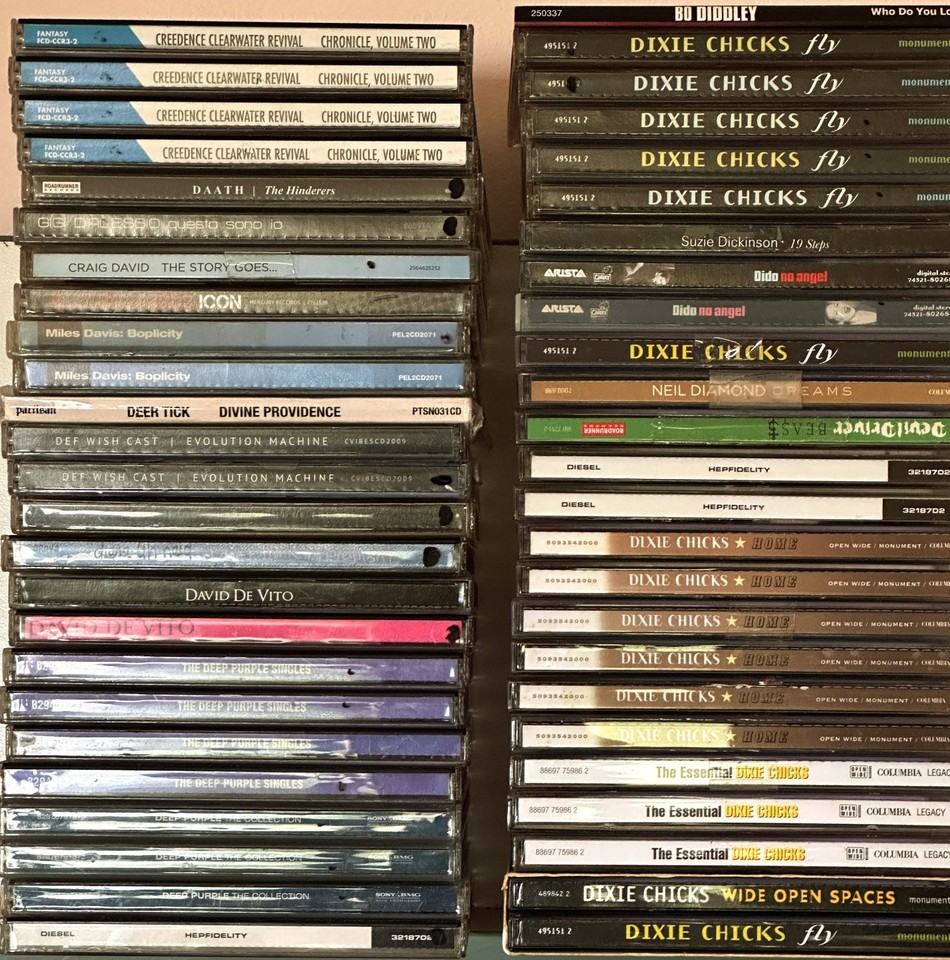 50 Mixed CDs | Bulk Lot | Mostly Unplayed Ex‑Retail Clearance | LOT 6 ...