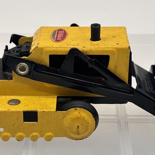 Vintage Tonka Mound Minn Bulldozer Mini Front Loader/Backhoe Yellow ...