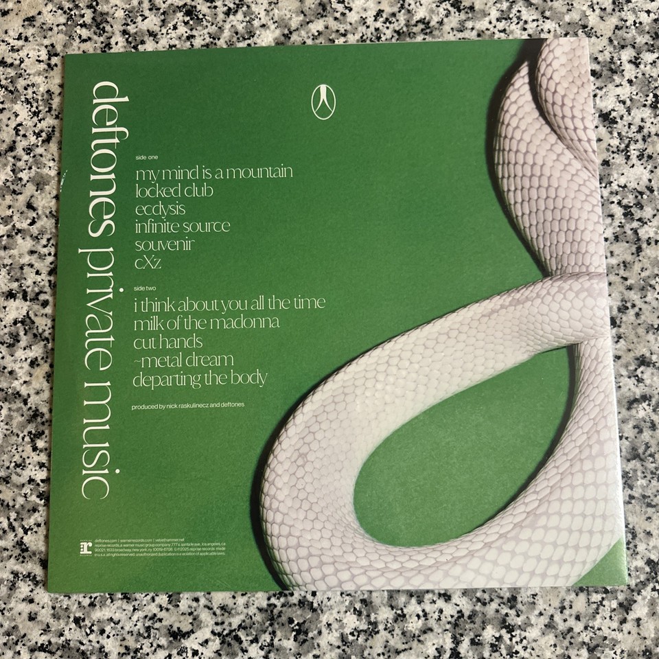 DEFTONES HOT TOPIC VINYL LP NEW SEALED MINT Limited Lilly Pad Green | eBay