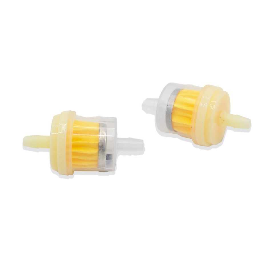 MOTORCYCLE HOSE GAS FUEL LINE FILTER CLAMP FOR SUZUKI SCOOTER MOPED ...