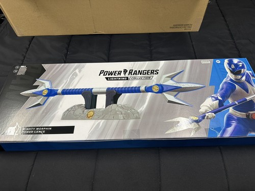 Power Rangers Lightning Collection MIGHTY MORPHIN POWER LANCE Blue ...