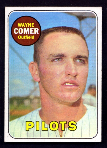1969 Topps #346 Wayne Comer Seattle Pilots EX-MT (Well-Centered) | eBay