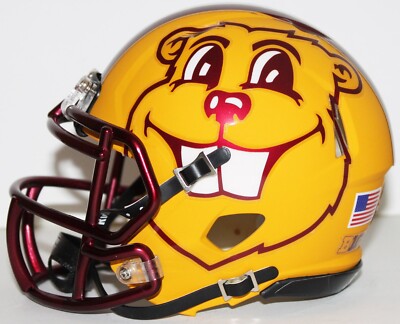 2024 Minnesota Golden Gophers Custom Riddell Mini Helmet vs VT - Dukes ...