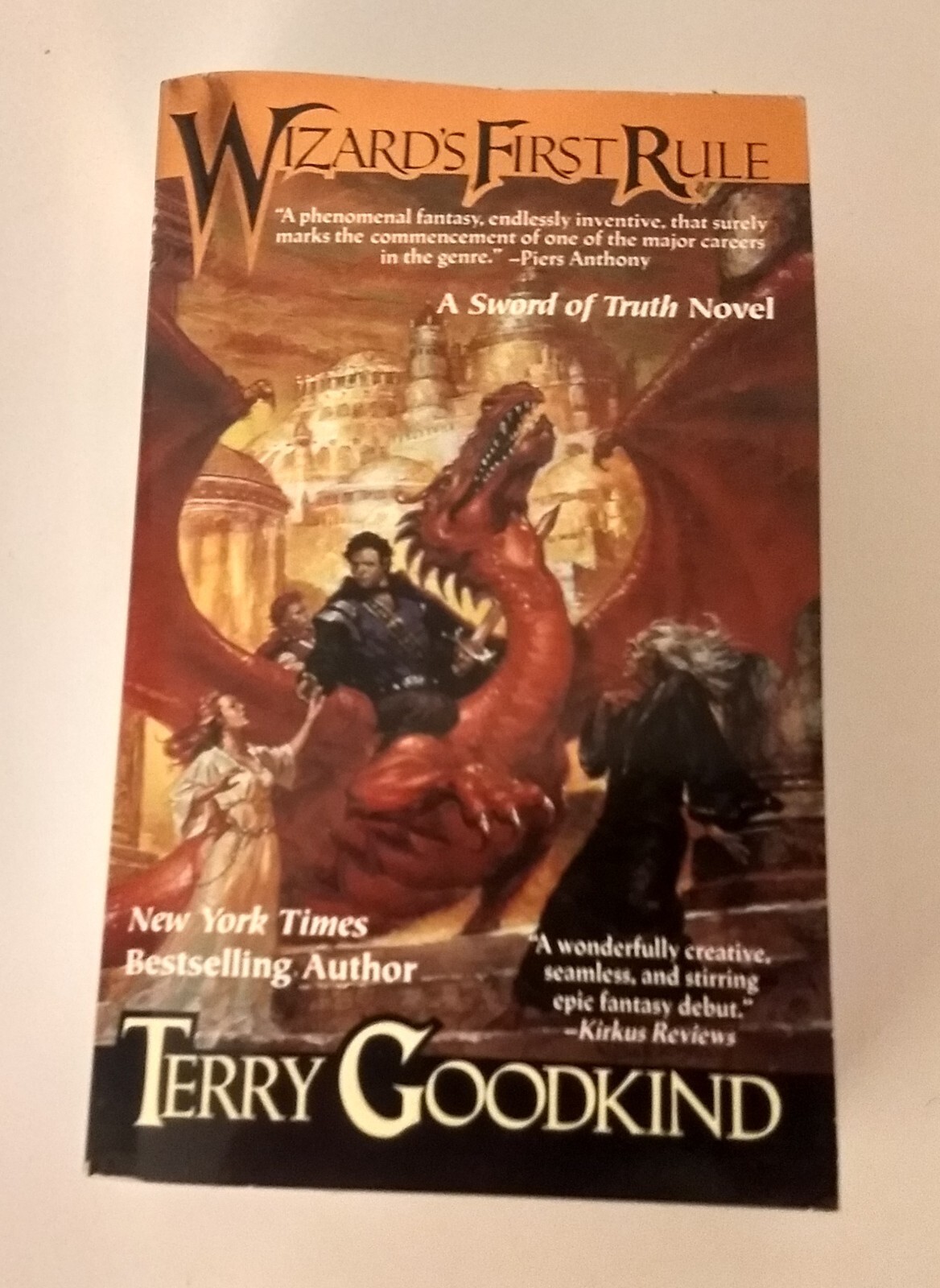 Wizards First Rule A Sword of Truth Novel by Terry Goodkind Paperback ...