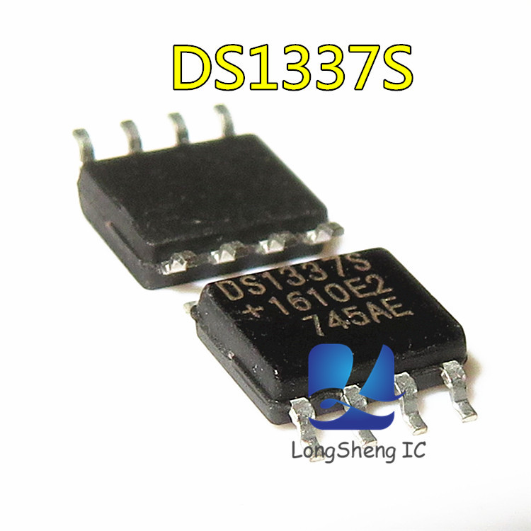 10 PCS DS1337S SOP-8 DS1337 1337 SMD I2C Serial Real-Time Clock New ...